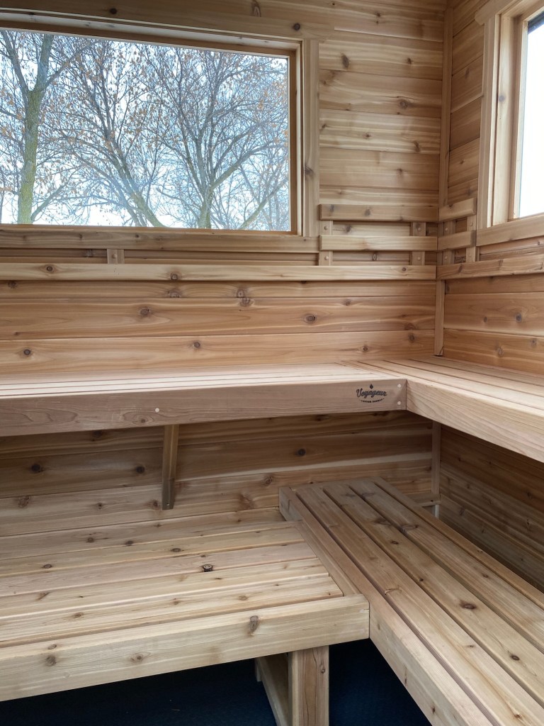 GRAY HRO MOBILE SAUNA – Voyageur Custom Saunas